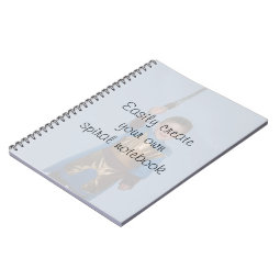 Easily Create Your Own Spiral Notebook - DIY | Zazzle
