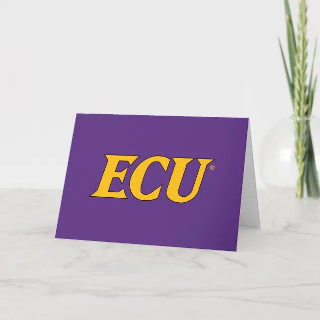 East Carolina University | ECU Logo Card | Zazzle
