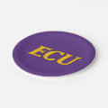 East Carolina University | ECU Logo Paper Plates | Zazzle
