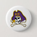 East Carolina University | ECU Pirates Button | Zazzle