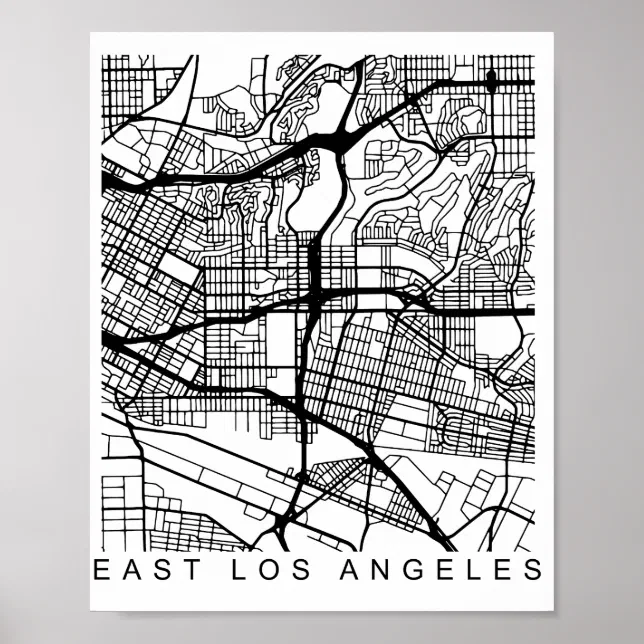 East Los Angeles Poster | Zazzle