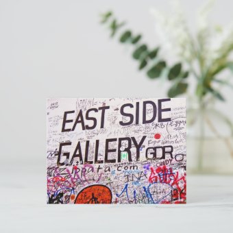 East Side Gallery, Berlin Wall, Graffiti Postcard | Zazzle