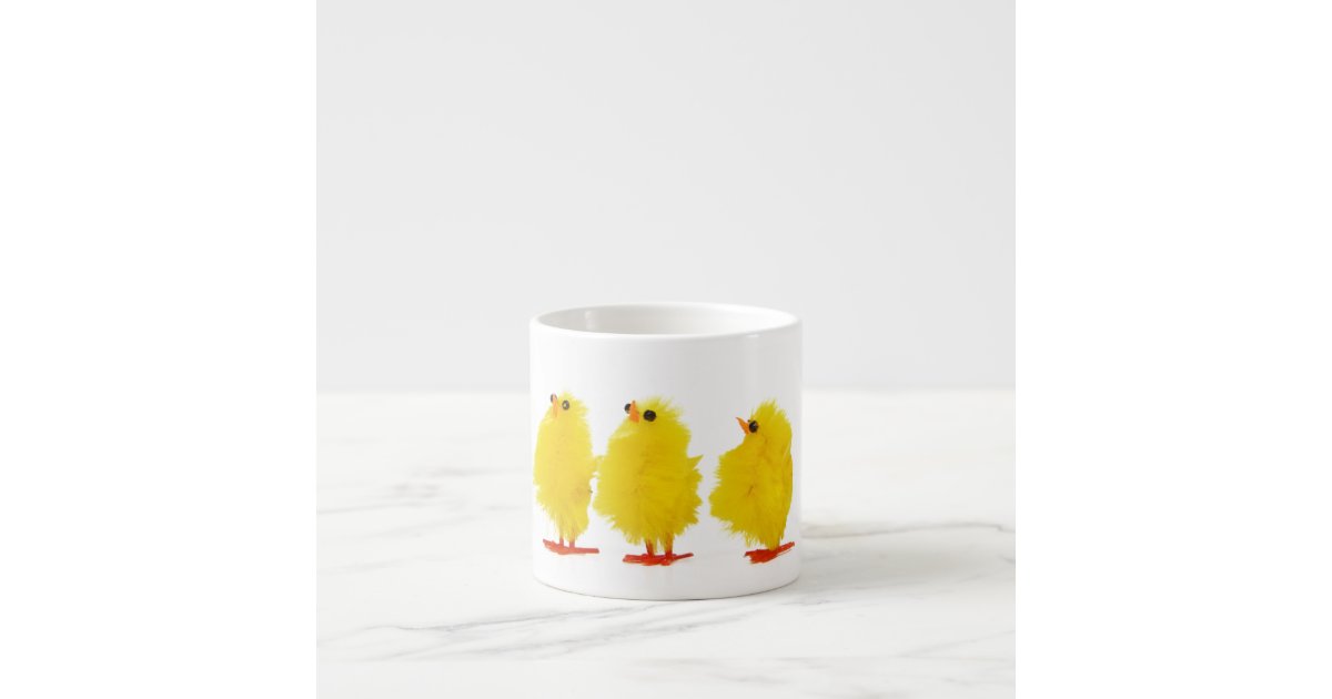 Easter baby chicks Espresso Mug | Zazzle