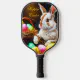 Easter Bunny Basket & Eggs Pickleball Paddle | Zazzle