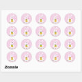 Easter Bunny | Egg Hunt Classic Round Sticker | Zazzle