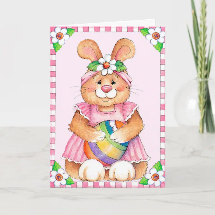 Easter Bunny - Greeting Card | Zazzle