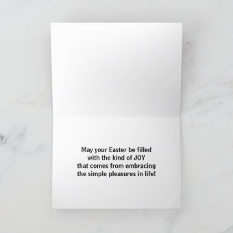 Easter Bunny Guinea Pig Card | Zazzle