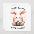 Easter Bunny Hoppy Easter, Everybunny! | Zazzle