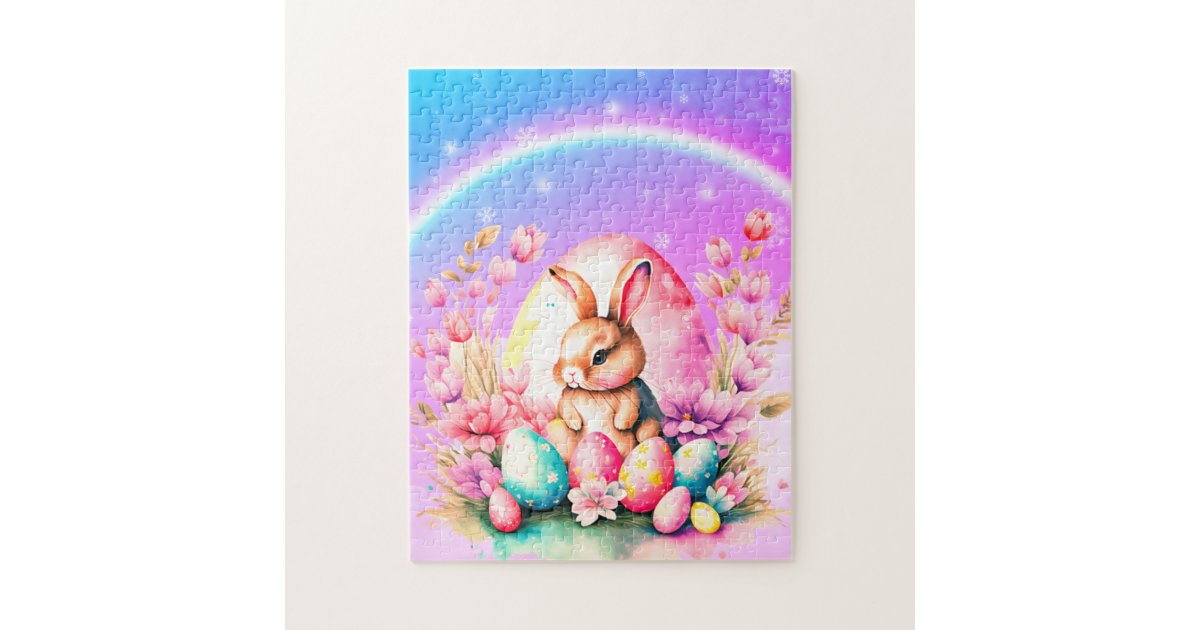 Easter Bunny Jigsaw Puzzle | Zazzle