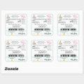 Easter Bunny Mail Shipping Label Sticker | Zazzle