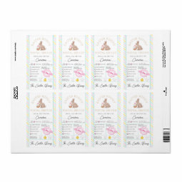 Easter Bunny Mail Special Delivery Label | Zazzle
