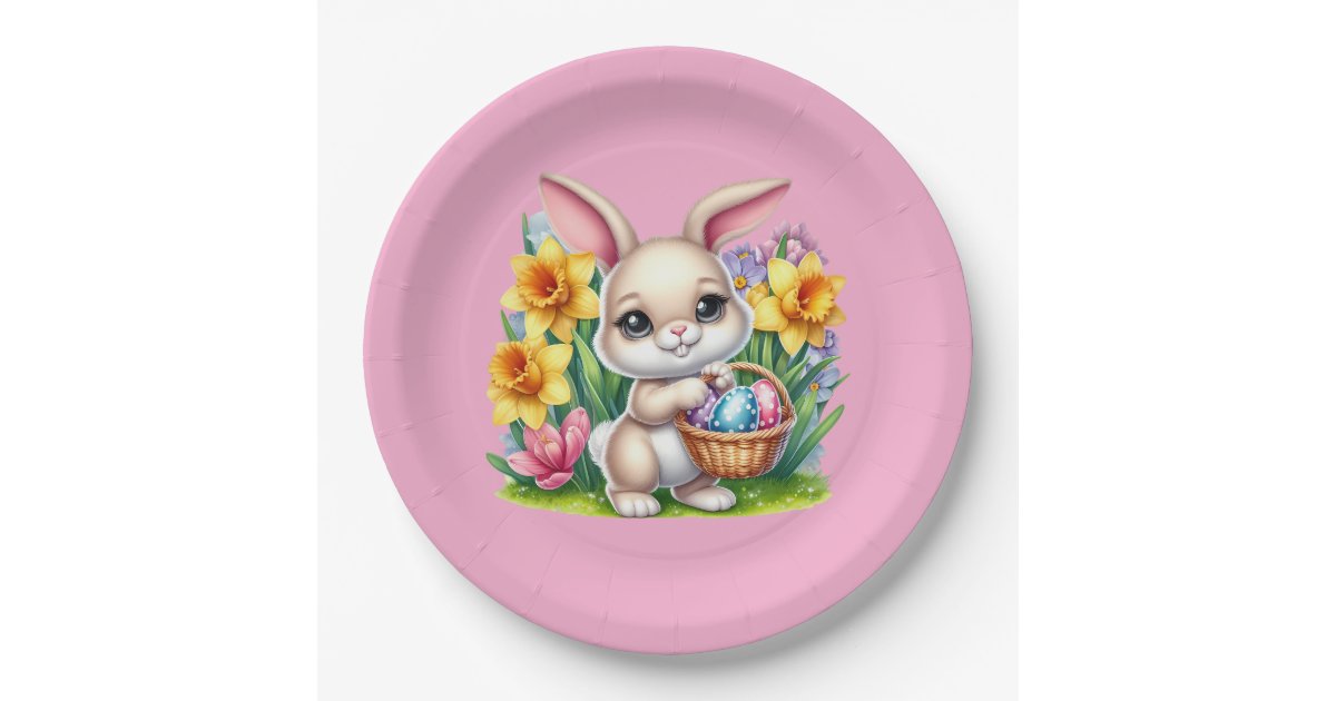 Easter Bunny Paper Plates | Zazzle