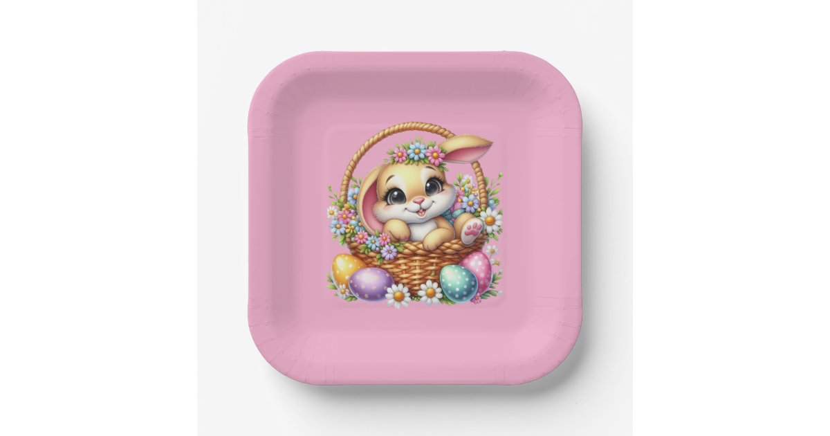 Easter Bunny Paper Plates | Zazzle
