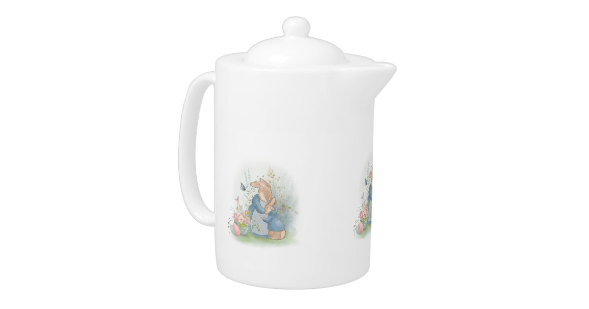 Easter Bunny Peter Teapot | Zazzle