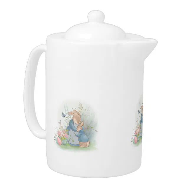 Easter Bunny Peter Teapot | Zazzle