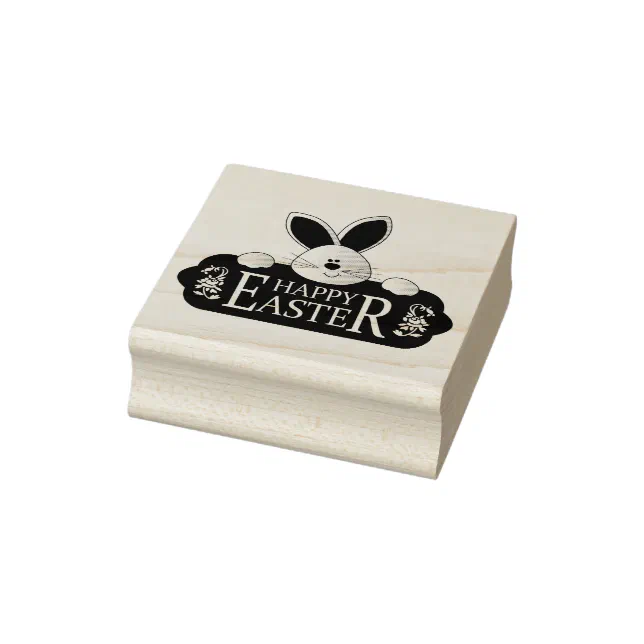 Easter Bunny Rubber Stamp | Zazzle