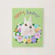 Easter Bunny Spring Flowers Jigsaw Puzzle | Zazzle