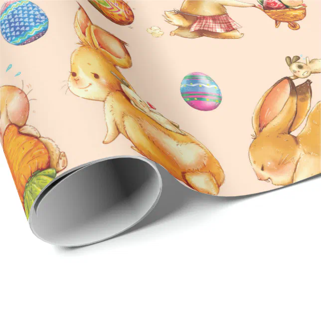 Easter Bunny Wrapping Paper | Zazzle