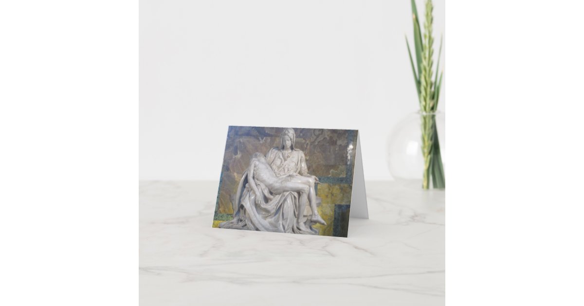 Easter Card—La Pieta Holiday Card | Zazzle