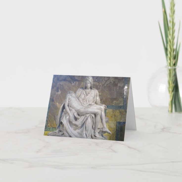 Easter Card—La Pieta Holiday Card | Zazzle
