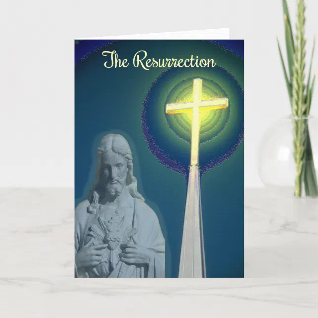 Easter Card, the Resurrection Holiday Card | Zazzle