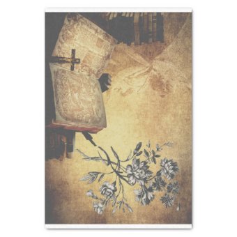 Easter Christian Holy Decoupage Tissue Paper | Zazzle