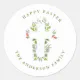 Easter Cross and Greenery Label / Seal | Zazzle