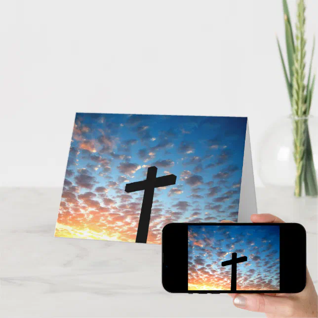 Easter Cross Card | Zazzle