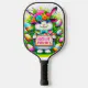 Easter Day Bunny Rabbit Egg Design Pickleball Paddle | Zazzle
