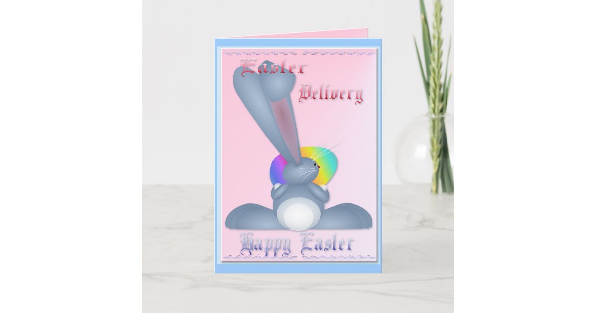 Easter Delivery Card | Zazzle