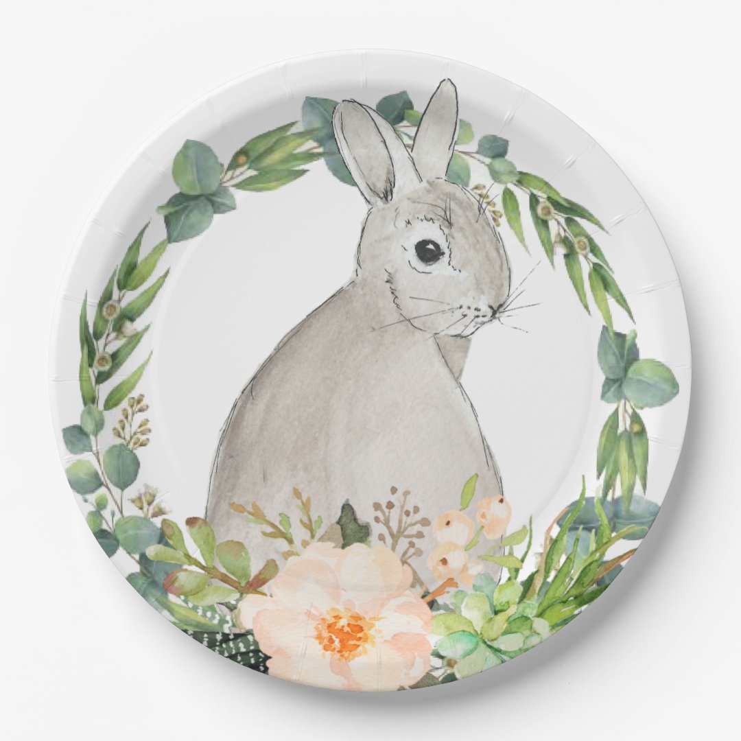 Easter, Easter tableware, Easter decor Paper Plates | Zazzle