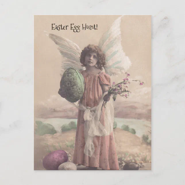 Easter Egg Hunt Angel Hiding Party Invitations Pcs Zazzle