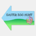 Easter Egg Hunt Arrow Sign | Zazzle