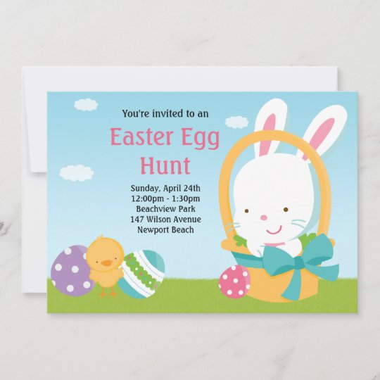 Easter Egg Hunt Invitation | Zazzle.com