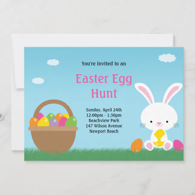 Easter Egg Hunt Invitation | Zazzle