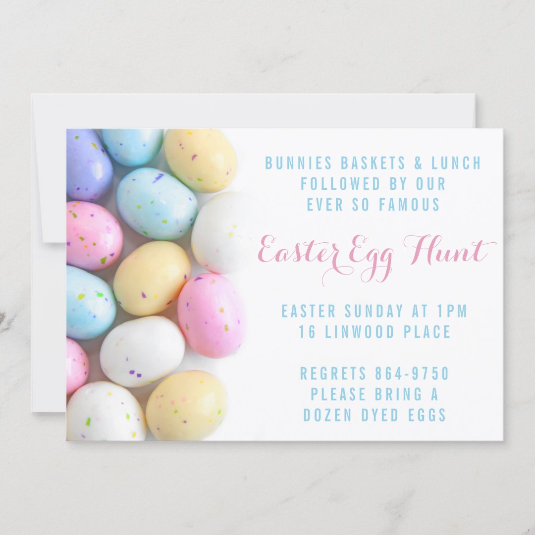 Easter Egg Hunt Invitations | Zazzle