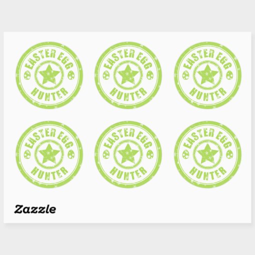Easter Egg Hunt Sticker | Zazzle