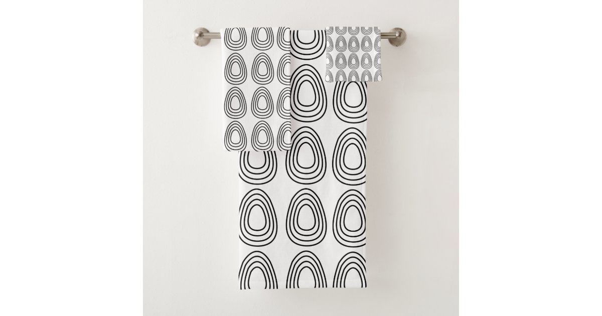 Easter Eggs Happy Easter Bath Towel Set | Zazzle