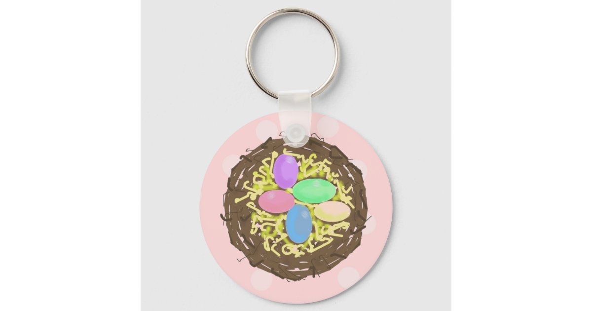 Easter Eggs Keychain | Zazzle