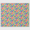 Easter Eggs Pink Purple Green Blue Pattern Wrapping Paper | Zazzle