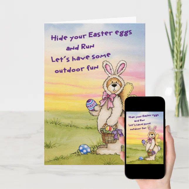 Easter Fun Card | Zazzle