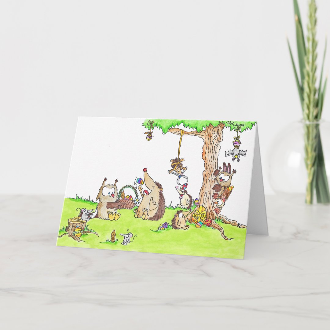 EASTER greeting card by Nicole Janes | Zazzle