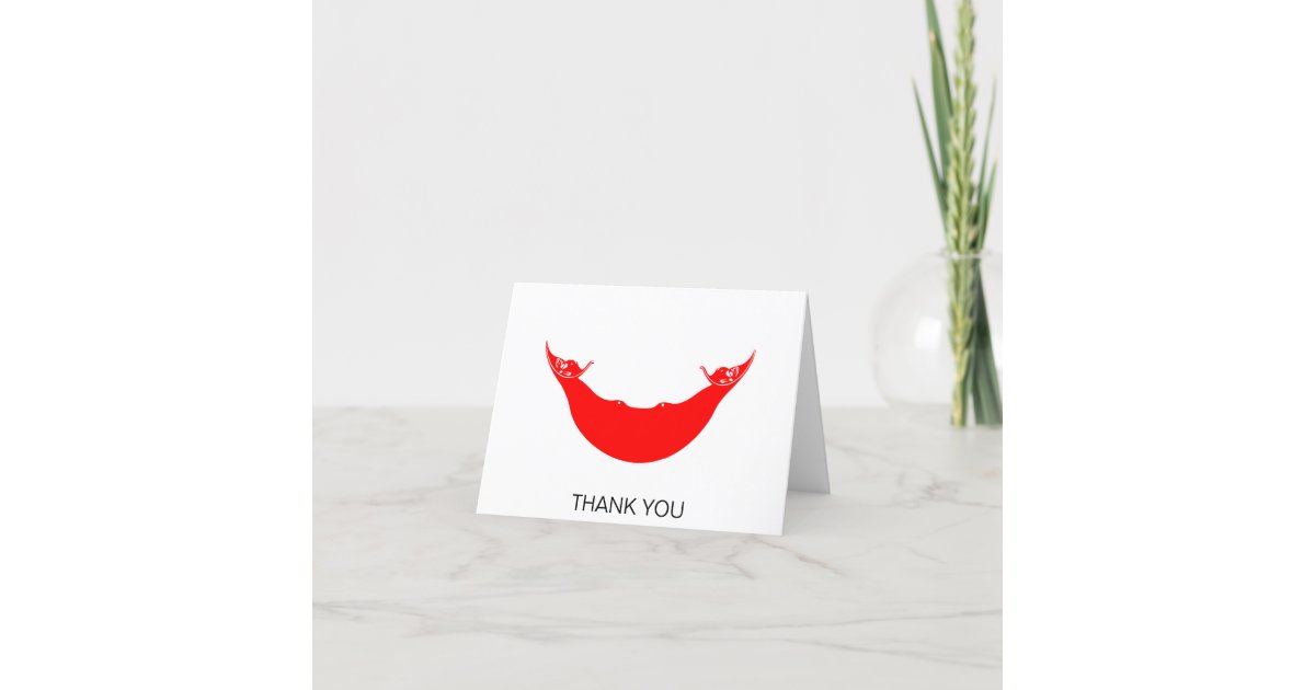 Easter Island Flag Thank You Card | Zazzle