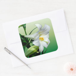Easter Lily Sticker | Zazzle