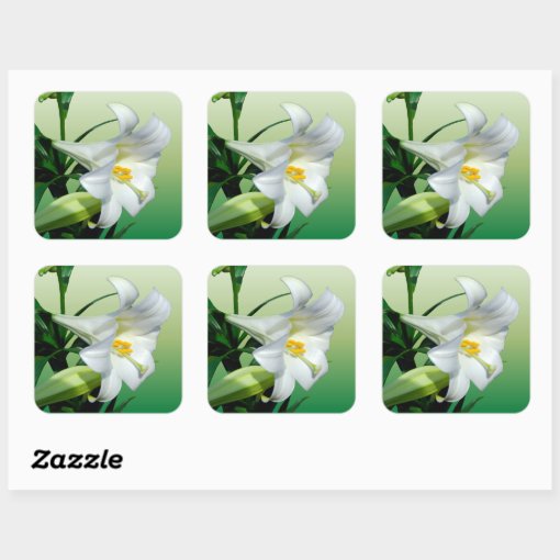 Easter Lily Sticker | Zazzle