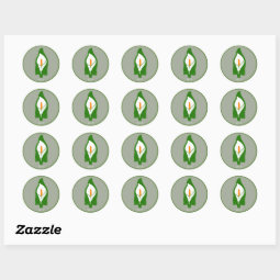 Easter Lily Stickers | Zazzle