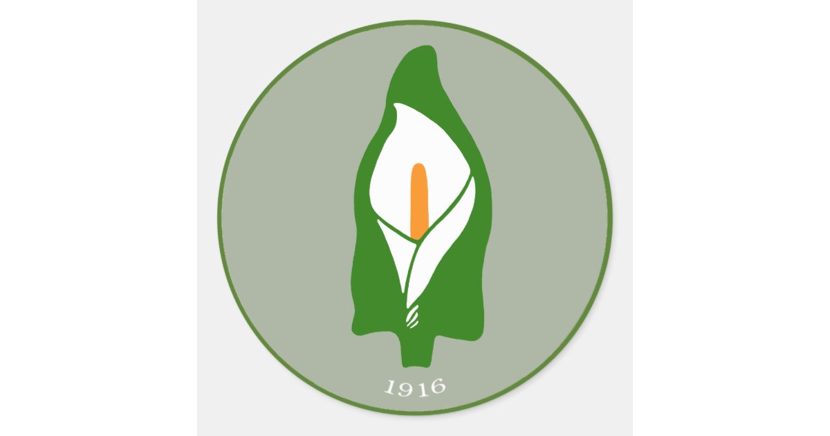 Easter Lily Stickers | Zazzle