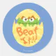 Easter Oscar the Grouch Classic Round Sticker | Zazzle