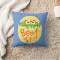 Easter Oscar the Grouch Throw Pillow | Zazzle