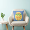 Easter Oscar the Grouch Throw Pillow | Zazzle